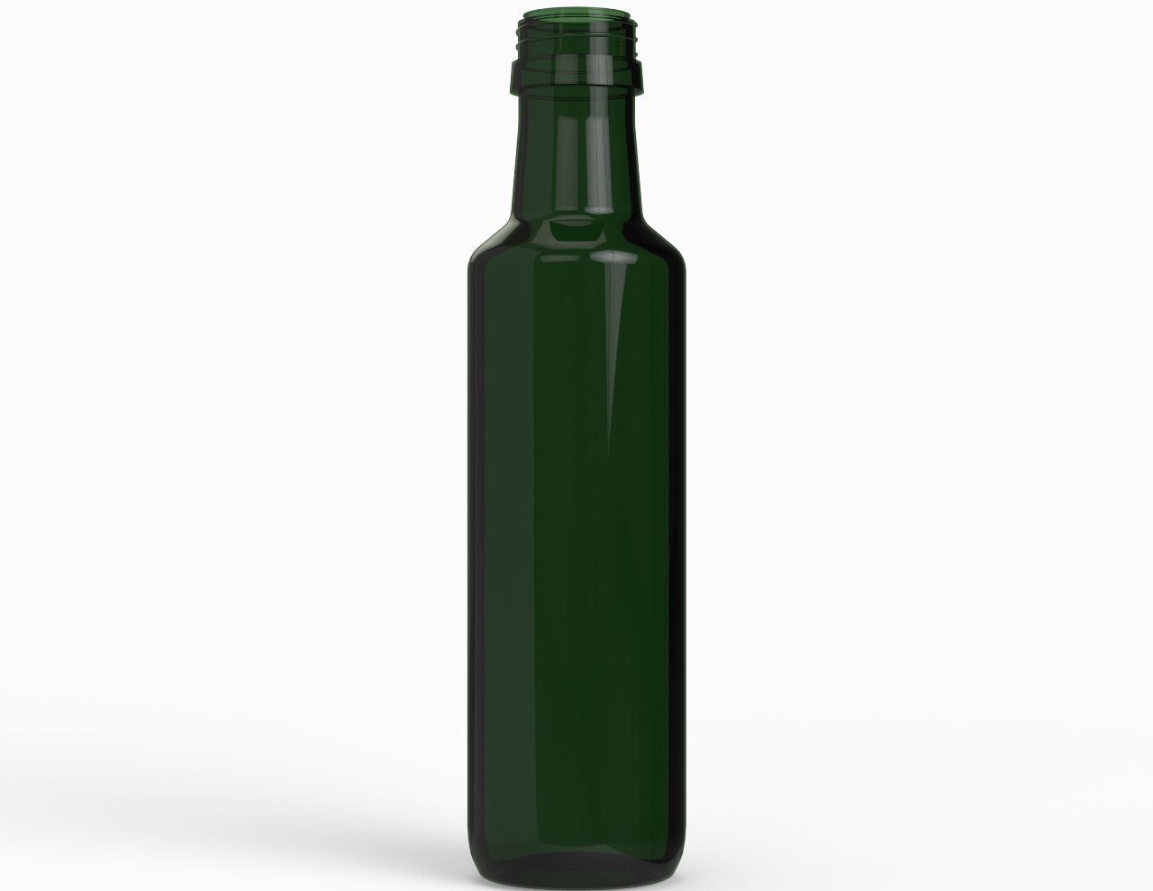 Bot 50cc T28 PVC Verde olivo Mod Slim Tapa rosca 18mm – Starplastic